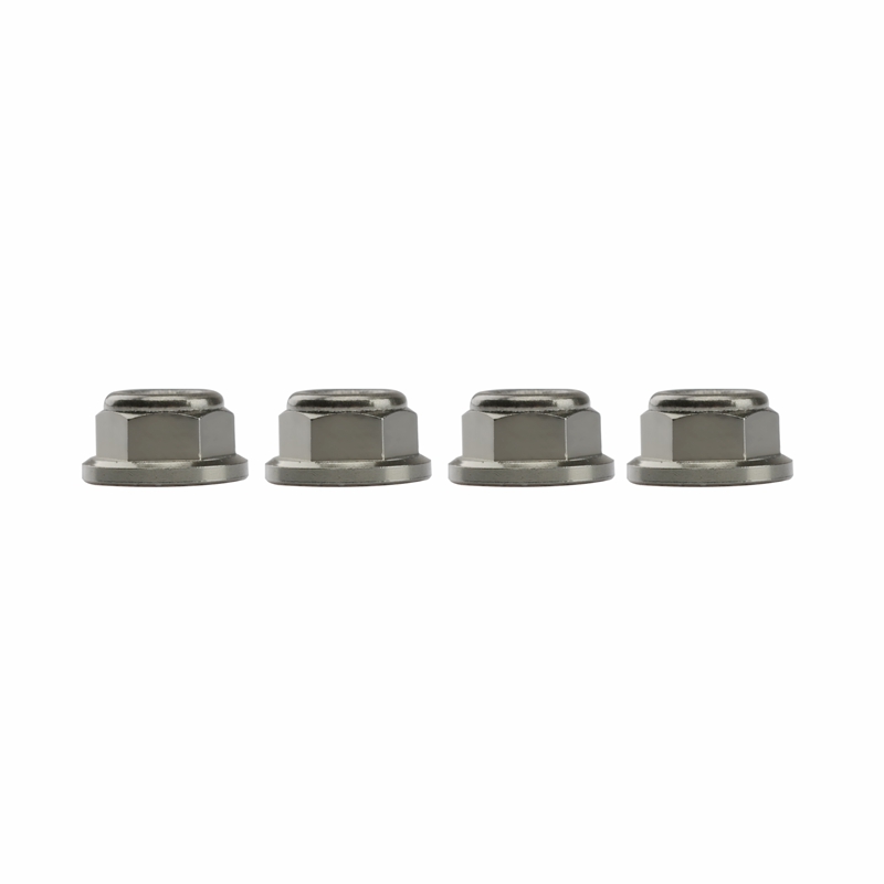M5 CW Flange Nylon Nut Self-locking Nut Colorful Aluminum Alloy - GOFLY-RC